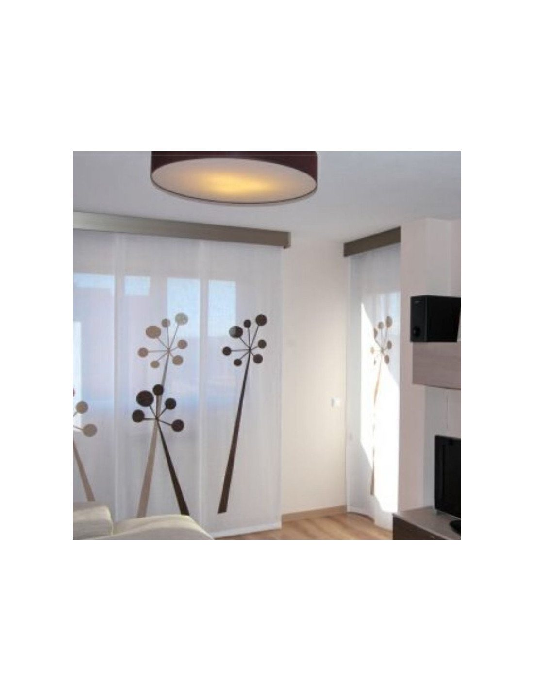 Cortina panel japonés